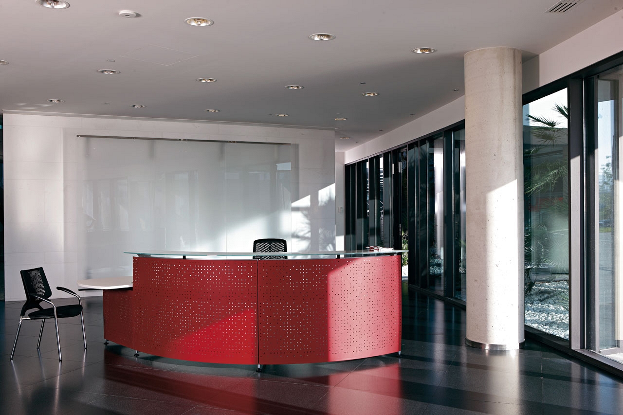 Réception INFORMA | LEMAN OFFICE