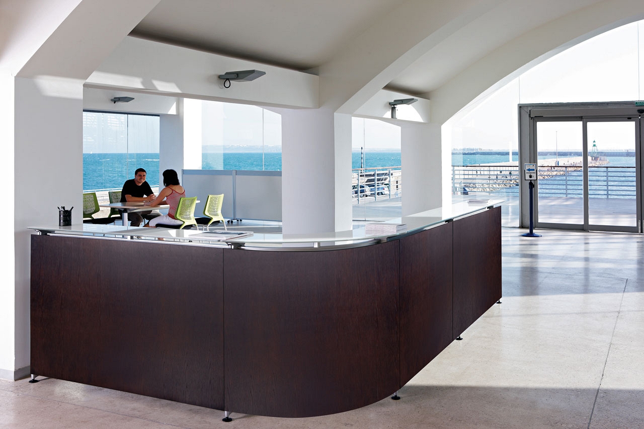 Réception INFORMA | LEMAN OFFICE